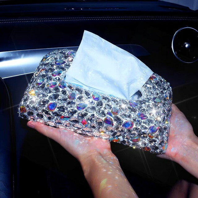 商品説明輝く取出し口とラインストーンはキラキラしている感じです。上品で高級感仕上がりになって、インテリア性にも優れた商品です。商品サイズ：23x125x?6cm材質：、ラインストーンお客様のご覧になっているモニター等により多少色が異なる場合...