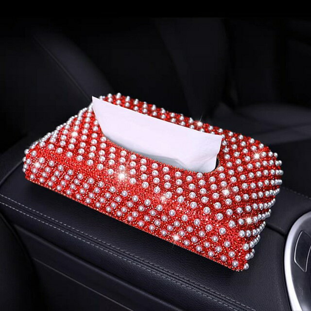 商品説明輝く取出し口とラインストーンはキラキラしている感じです。上品で高級感のある仕上がりになって、インテリア性にも優れた商品です。 ケースサイズ：24.5x14x6cm 材質：ラインストーン お客様のご覧になっているモニター等により多少色...