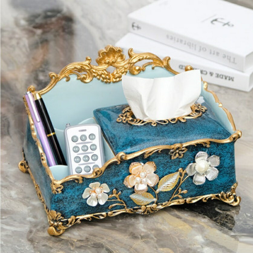 ．ティッシュケース 小物入れ　収納付きティッシュケース：29 x 20 x 17 （*） 材質：陶器 お客様のご覧になっているモニター等により多少色が異なる場合がございます。あらかじめご了承ください。 複数ご注文の場合やお急ぎの場合は必ず事...