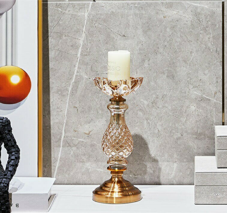 CS1-2 キャンドルスタンド ．キャンドルホルダー ．キャンドル立て ろうそく立て ろうそくスタンド 蝋燭アンティーク インテリアキャンドルスタンドA/CS1-2 幅:11x高さ:27 （*） 材質：ガラス、金属*ロウソク付きません* お...