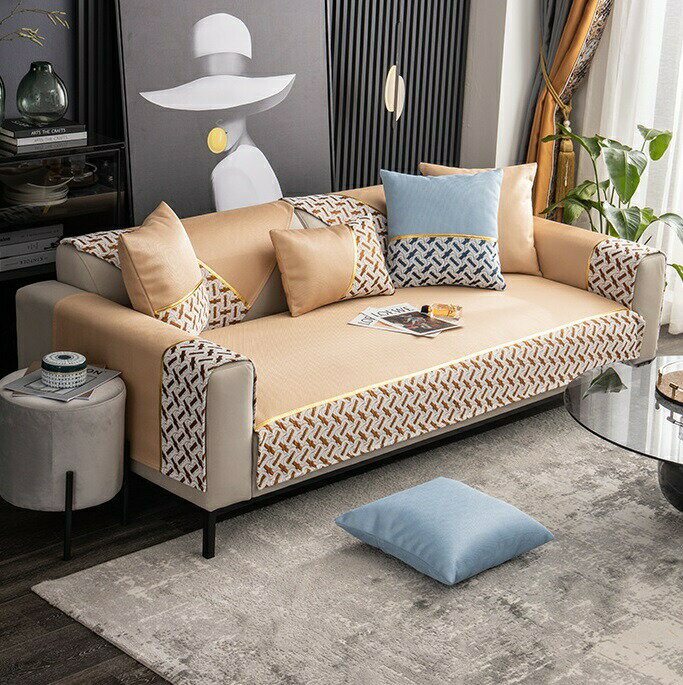 ソファーカバー シーズン通用タイプ サイズオーダー可能 滑りどめ生地 1点セットソファーカバー :一点 : 70 x 150 （*）材質:ポリエステル、エステル底は滑りどめ付き別のサイズあり70x70、70x150、70x180、70x21...