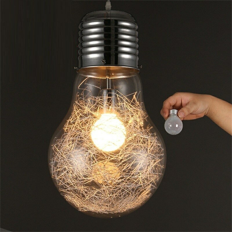 ペンダントライト．洋風照明　シャンデリア　北欧デザイン シーリングライト不可 天井照明 1灯ペンダントライト個口数：1口金：E26使用電球：1（※電球は付属しておりません）商品外寸：幅25 x 高さ35+120 (cm)部品材質：金属丶合金...