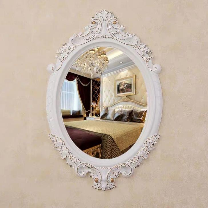 サイズ(cm) ： 幅46 x 高さ64（cm）材質 ： ミラー、樹脂、木、他複数ご注文の場合やお急ぎの場合は必ず事前に納期のお質問をお願いいたします。注意事項1、こちらの商品は海外製の新品です。撮影時の照明やPC環境によって実際の商品と色...