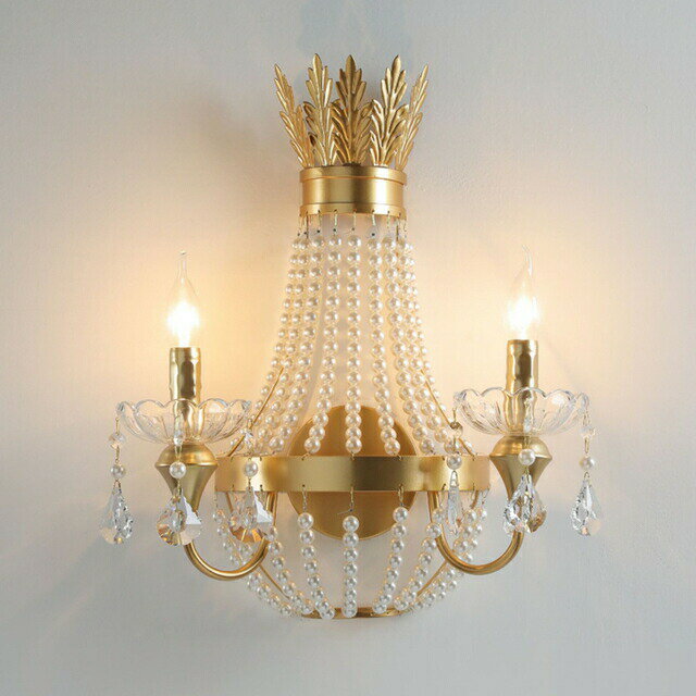 商品説明個口数：1口金：E14使用電球：2（※電球は付属しておりません）商品外寸：幅39?x?高さ52?(cm)取付方法：電源直結タイプです、裏側に電線の結線がございます。取付工事は電気工事士にご相談してください。お客様のご覧になっているモ...