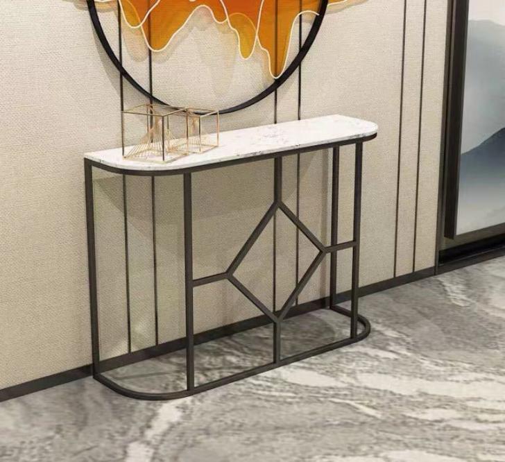 【商品仕様】本体寸法：幅100 ×奥行30 ×高さ85 cm商品状態：新品カラー：写真通り材質：金屬、鉄、人造大理石、ラッカー塗装◆お客様のご覧になっているモニター等により多少色が異なる場合がございます。◆複数ご注文の場合やお急ぎの場合は必...