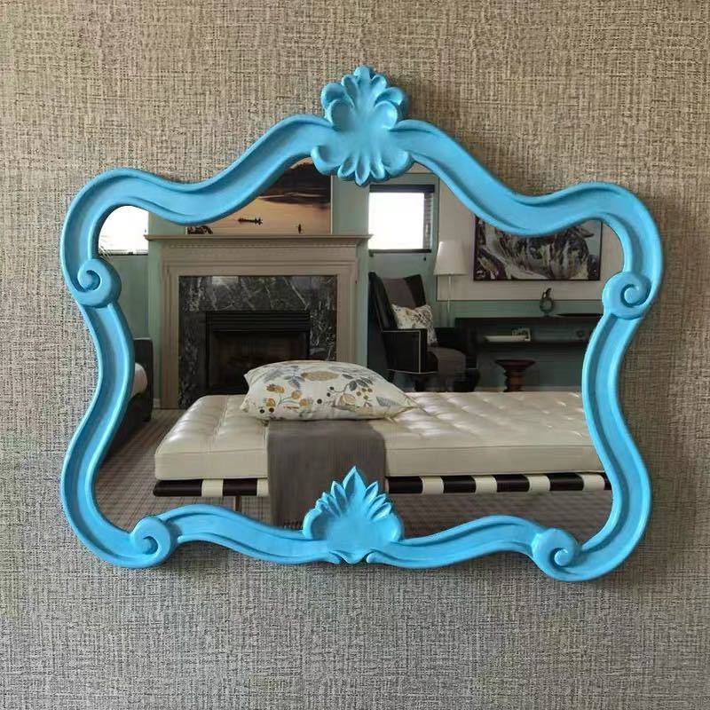 外寸サイズ(cm) ： 幅80 x 高さ67 (cm）材質 ： ミラー、樹脂、木、他複数ご注文の場合やお急ぎの場合は必ず事前に納期のお質問をお願いいたします。注意事項1、こちらの商品は海外製の新品です。撮影時の照明やPC環境によって実際の商...