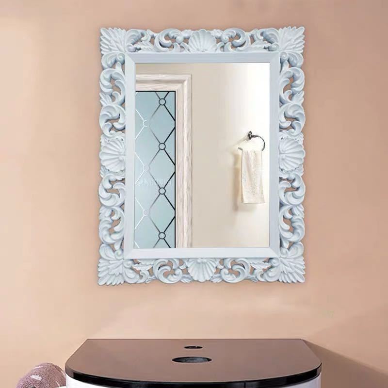 外寸サイズ(cm) ： 幅66 x 高81（cm）材質 ： ミラー、樹脂、木、他複数ご注文の場合やお急ぎの場合は必ず事前に納期のお質問をお願いいたします。注意事項1、こちらの商品は海外製の新品です。撮影時の照明やPC環境によって実際の商品と...