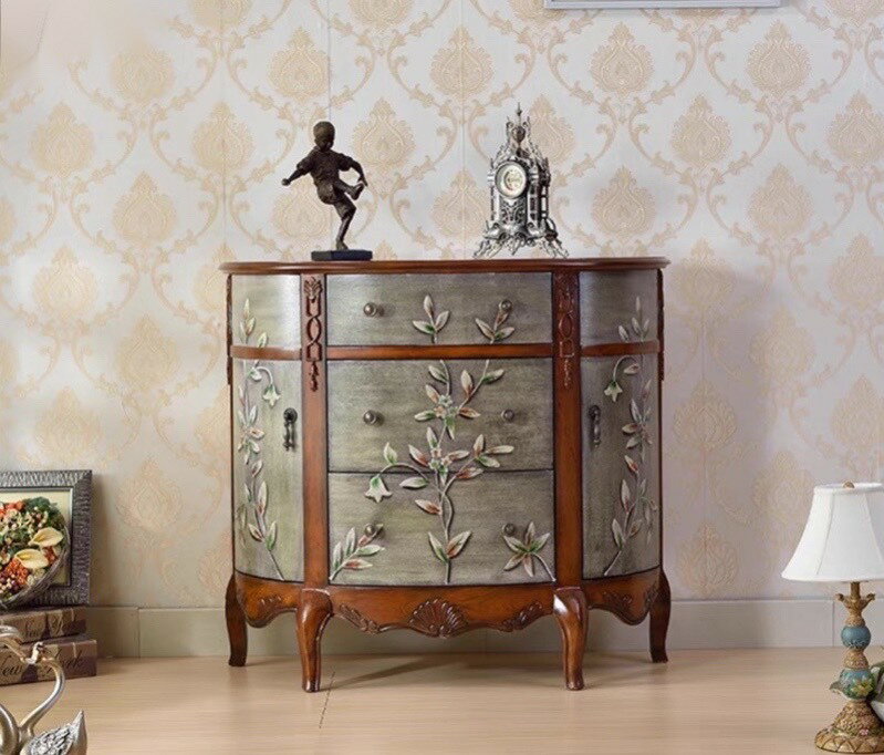 高級サイドテーブル コンソールテーブル 玄関テーブル 電話台 アンティーク調玄関テーブル状態：新品未使用本体寸法：幅102 x 奥行38 ×高さ88cmカラー：写真通り材質：ラッカー塗装 、中質繊維板、天然木、他お客様のご覧になっているモニ...