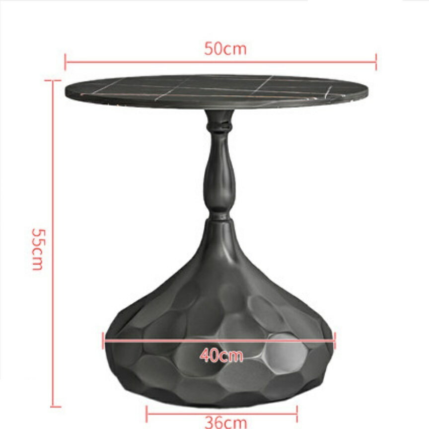 岩板ローテーブル 飾り台 リビングテーブル 電話台 センターテーブル サイドテーブル ミニテーブル 寝室用テーブルローテーブル 飾り台A/サイズ：直径 50 cm ，高さ 55 cm＜ 重量物なので同梱はできません ＞色選びますお客様のご覧...