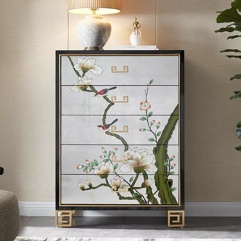 20220704-35 高級サイドテーブル コンソールテーブル洋タンス コンソールチェスト 玄関テーブルお洒落なインテリアでライフを飾りませんか？2商品情報商品説明状態：新品未使用 サイズ：幅80 x 奥行40 x 高さ110cm 素材：天...