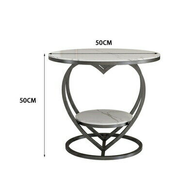 5岩板ローテーブル リビングテーブル センターテーブル サイドテーブルサイドテーブルA/5本体寸法：幅50 ×奥行き50 x 高さ50 cm商品状態：新品カラー：写真通り材質：岩板、ラッカー塗装 丶合金お客様のご覧になっているモニター等によ...