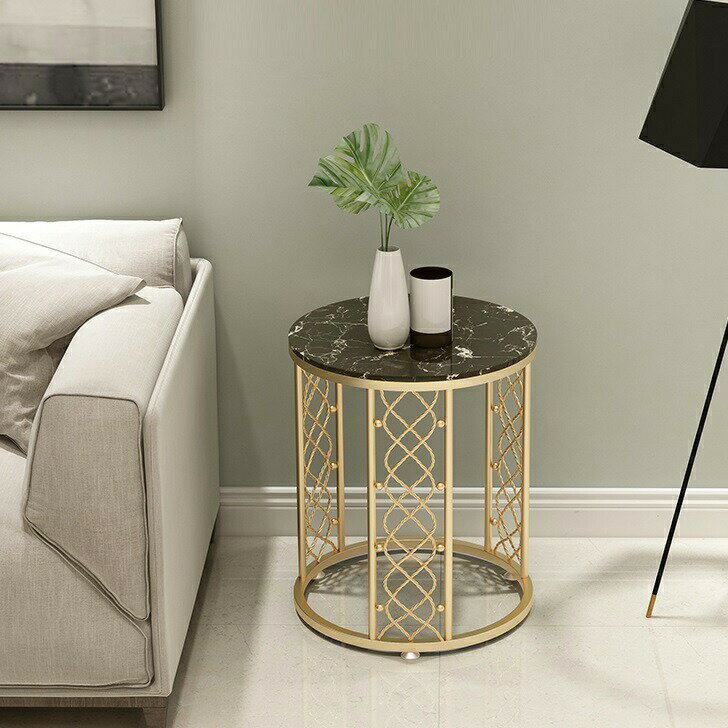 大理石ローテーブル 飾り台 リビングテーブル 電話台 センターテーブル サイドテーブル ミニテーブル 寝室用テーブル大理石ローテーブル 飾り台A/サイズ：直径 50 cm ，高さ 55 cm＜ 重量物なので同梱はできません ＞色が選べますそ...