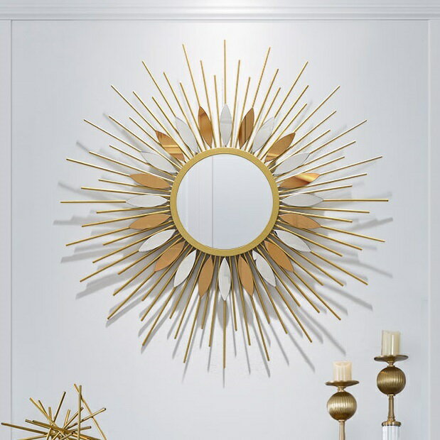 壁掛け鏡 部屋飾り 壁掛け 壁掛け 鏡 鉄工芸品壁掛け鏡A/(cm) ： 幅60 x 高さ60 (cm）材質 ： 、鉄、合金、他お客様のご覧になっているモニター等により多少色が異なる場合がございます。あらかじめご了承ください。複数ご注文の場...