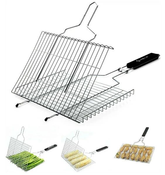 商品説明【高耐熱性＆耐久性】バーベキューネットは高品質ステンレスを採用され、無毒無害、エコで安全、耐熱性が優れ、熱伝導が良く、バーベキューを美味しく出来上がります。焼き網はステンレス製で錆びにくく、肉や野菜を焼き際、焦げ付きにくい、お手入れ...