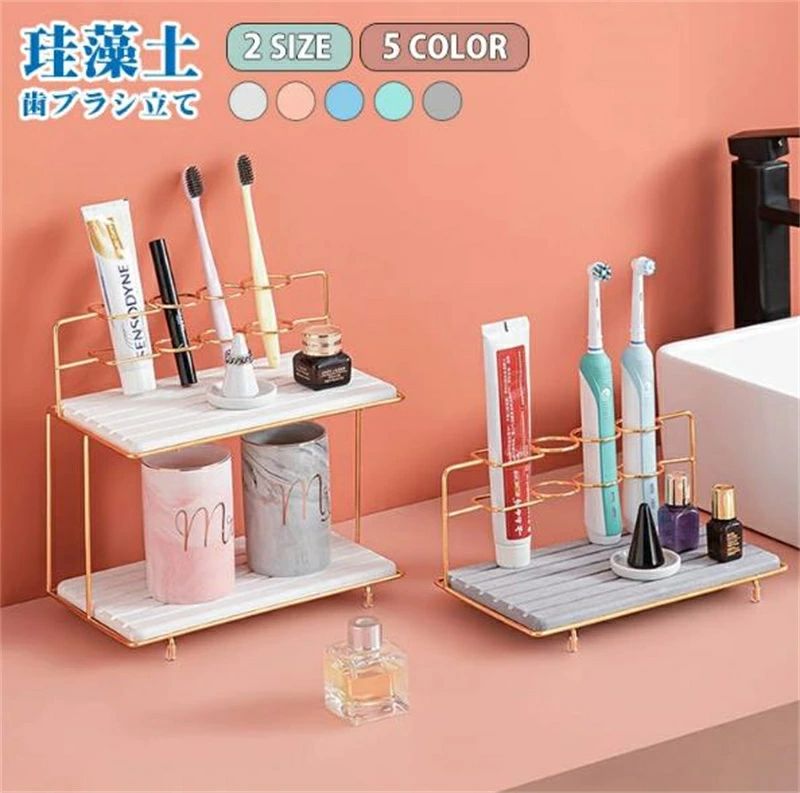 仕様? (約)▼- 一階本体：15cm*25cm*13.7cm- 二階本体：15cm(12cm)*25cm*26.7cm- 珪藻土：14cm*24cm?重量 (約)▼- 一階：580g- 二階：1kg ※珪藻土付属素材?珪藻土、金属カラー?...