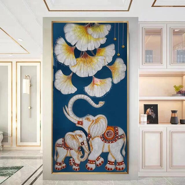 商品説明サイズ：幅60?x高さ120（cm)サイズオーダー承りますセイコー?アート?エナメル絶妙なクラフトエナメルカラーエナメル色は、ヨーロッパの中世の教会?の?ステンドグラス芸術に端を発し、13?世紀にこの技術が中国の宮廷に導入され、ステ...