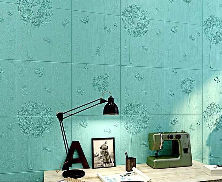 ◆厚さ：0.6cm◆状態：新品◆材質：XPEエコ フォーム◆50枚 70cm×70cm◆裏面に粘着性があり、はがすと、壁に貼ることができる3D壁紙◆防水 汚い防止 カビ防止◆貼り付け方は簡単。各場所に適用！◆手作業での採寸の為、若干誤差があ...