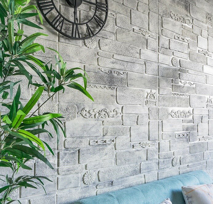 高品質50枚 70cm×70cm 背景壁 3D立体レンガ模様壁紙 防水 汚い防止 カビ防止 エコ素材壁紙3-3◆状態：新品◆材質：XPEエコ フォーム◆50枚 70x70（cm)◆裏面に粘着性があり、はがすと、壁に貼ることができる3D壁紙◆...