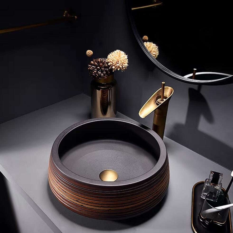 商品説明状態 ：新品未使用外寸サイズ（cm）：幅：42奥行き：42高さ：15素材：陶磁器取付について：取付工事はお近くの工務店様にご相談してください＜ 重量物なので同梱はできません ＞◆お客様のご覧になっているモニター等により多少色が異なる...