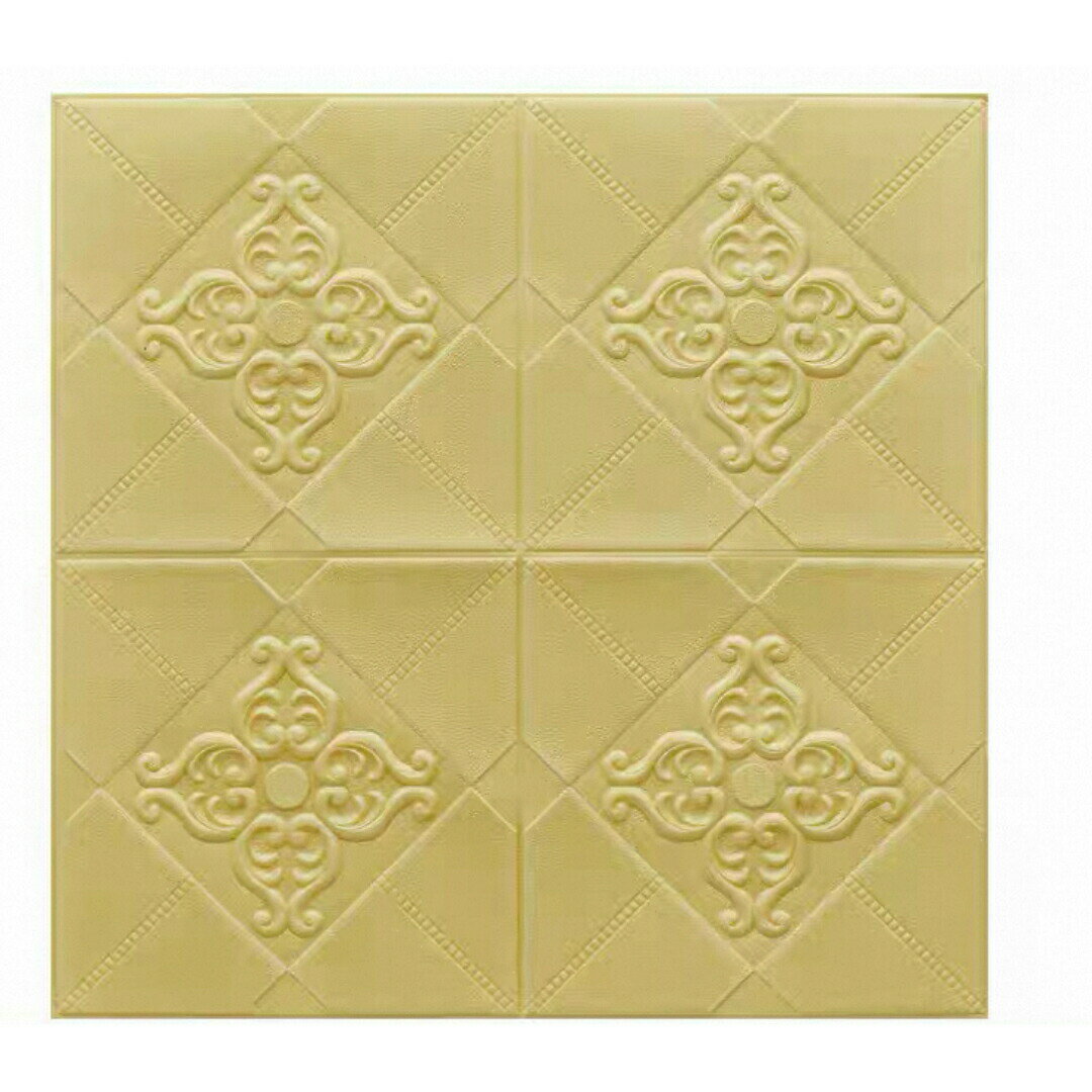 商品説明◆厚さ：0.6cm◆状態：新品◆材質：XPEエコ フォーム◆30枚 70cm×70cm◆裏面に粘着性があり、はがすと、壁に貼ることができる3D壁紙◆防水 汚い防止 カビ防止◆貼り付け方は簡単。各場所に適用！◆手作業での採寸の為、若干...