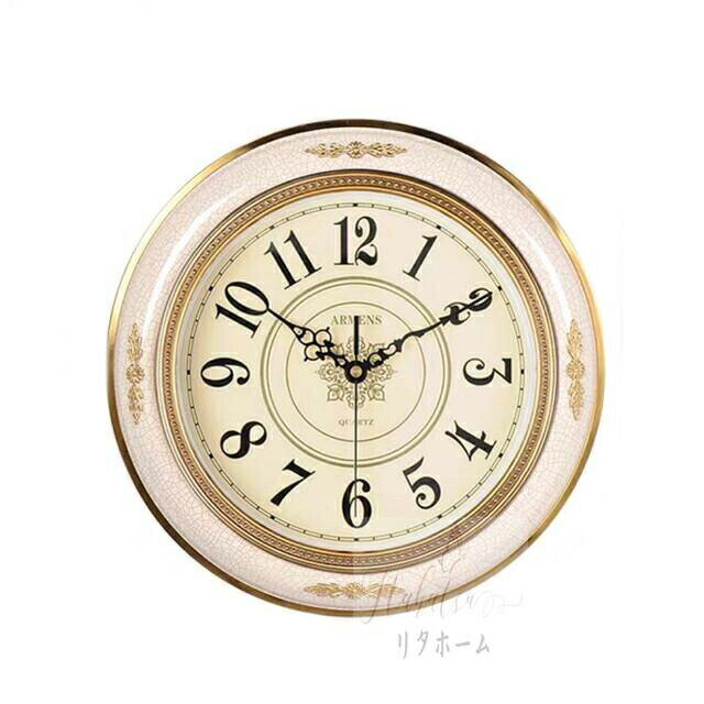 商品説明素材： 素材： 金属 、陶器、有機ガラス 、静音機芯サイズ：幅33 (CM)商品状態：新品カラー：写真通り★購入後のキャンセルは、ご遠慮ください。★検品のため開封してある場合があります。★複数ご注文の場合やお急ぎの場合は必ず事前に納...