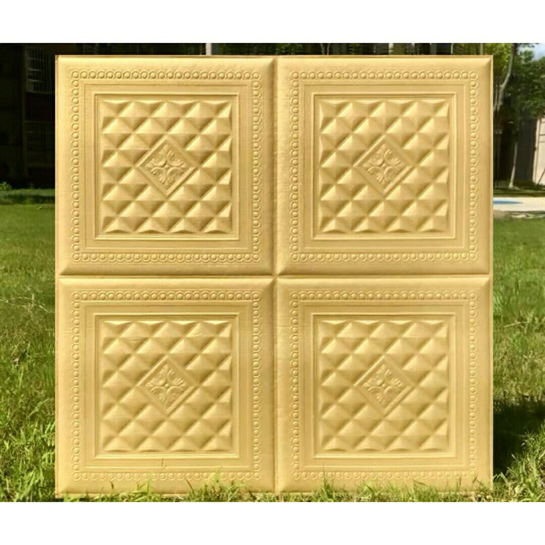 商品説明◆厚さ：0.6cm◆状態：新品◆材質：XPEエコ フォーム◆30枚 70cm×70cm◆裏面に粘着性があり、はがすと、壁に貼ることができる3D壁紙◆防水 汚い防止 カビ防止◆貼り付け方は簡単。各場所に適用！◆手作業での採寸の為、若干...
