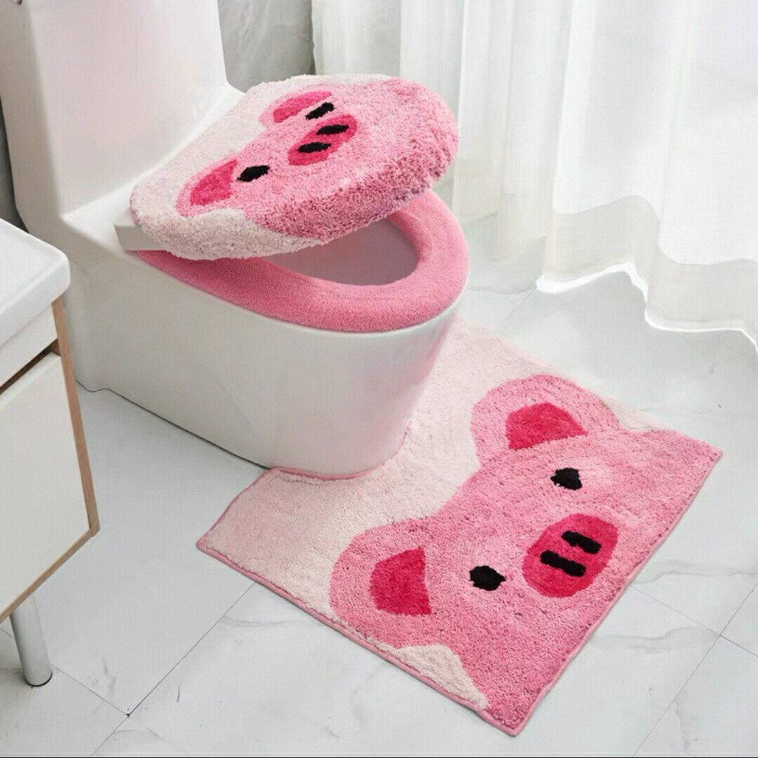 商品説明3点セット(マット丶フタカバー丶トイレカバー)素材・材質:アクリル、ポリエステル洗濯の際は洗濯用ネット使用(タンブラー乾燥不可)☆☆★★★★★★★★★★★★★☆☆◆お客様のご覧になっているモニター等により多少色が異なる場合がございま...
