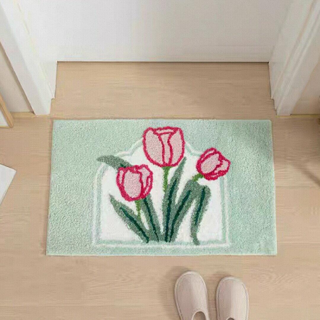 商品説明?サイズ：約50×80cm?厚さ：約1.5cm?表面素材：超極細繊維?裏面素材：TPR熱可塑性滑り止め?お手入れ方法：40℃以下のぬるま湯で優しく手洗い推奨（漂白不可）（※40×60cmのサイズもご用意しております。ご希望の方はご注...
