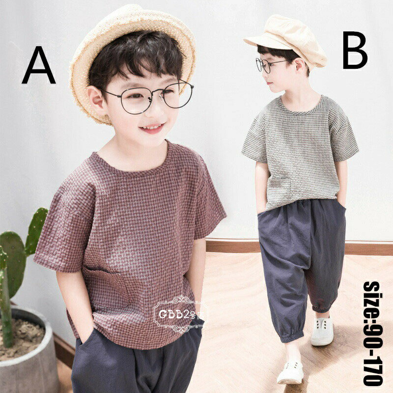商品コード【素材】綿【サイズ】90 着丈37 バスト68 袖丈12 ズボン丈40 身長参考85cm100 着丈40 バスト72 袖丈13 ズボン丈44 身長参考95cm110 着丈43 バスト76 袖丈14 ズボン丈48 身長参考105cm...
