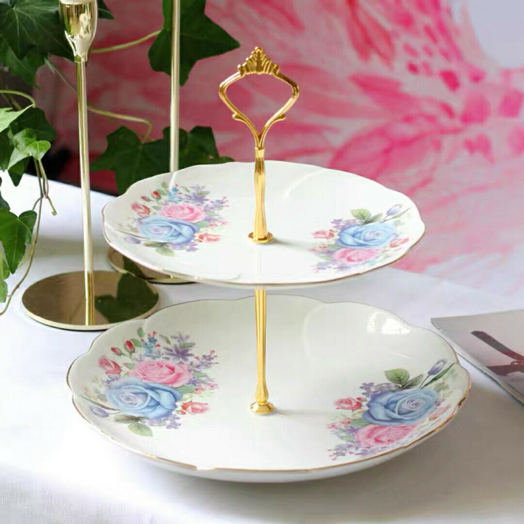 商品説明プレート(大)：?Φ26cmプレート(中)：?Φ20cm材質：プレート陶器磁器支柱：合金パッキン：シリコンワッシャー、ネジ：ステンレ◆お客様のご覧になっているモニター等により多少色が異なる場合がございます。あらかじめご了承ください。...