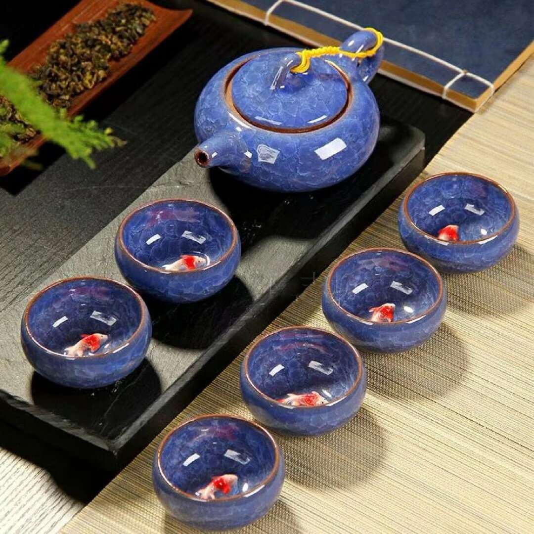 商品説明材質/陶器【茶器セット】茶壺x1茶杯x6◆お客様のご覧になっているモニター等により多少色が異なる場合がございます。あらかじめご了承ください。◆複数ご注文の場合やお急ぎの場合は必ず事前に納期のお質問をお願いいたします。◆サイズの誤差は...