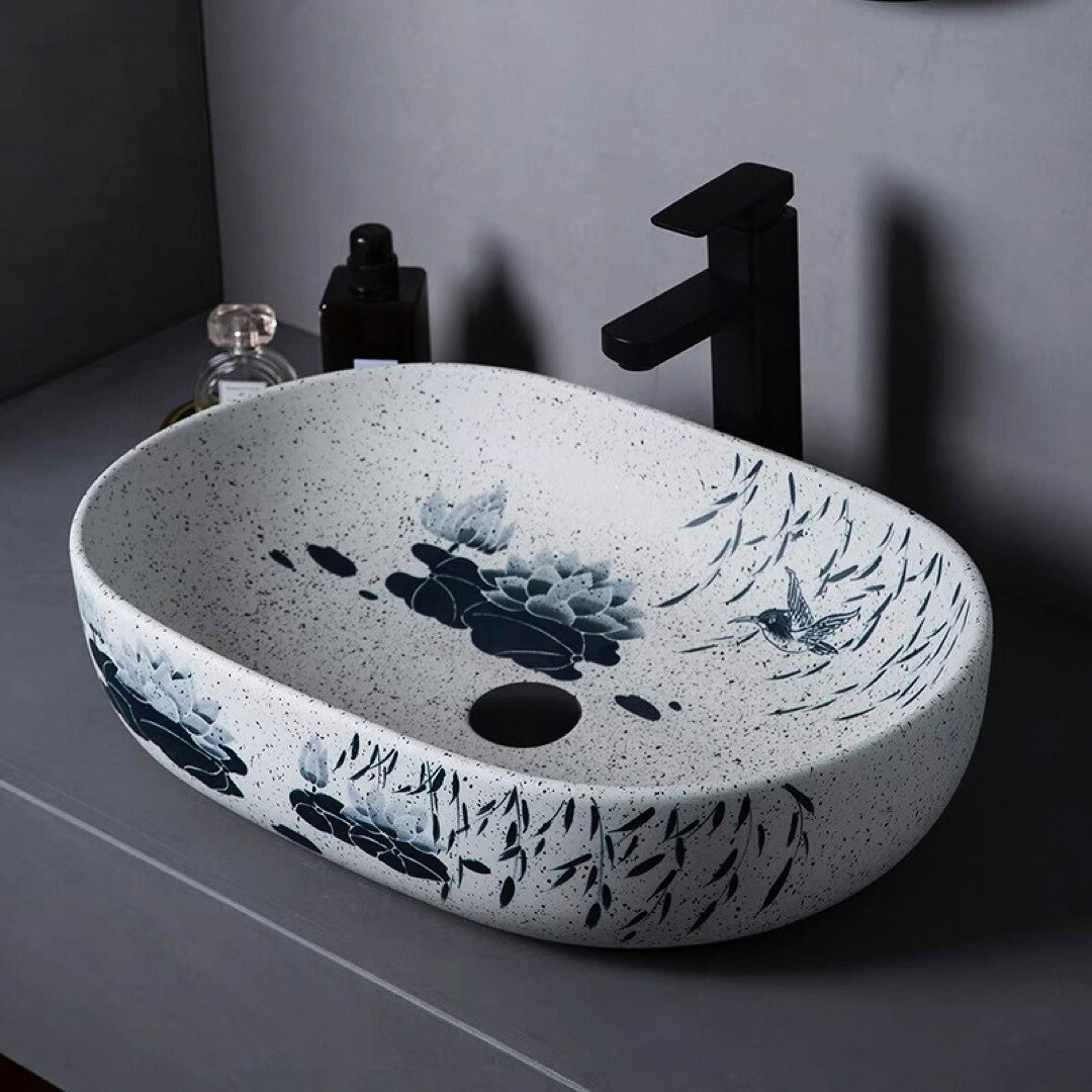 商品説明状態：新品サイズ（cm）：幅：58奥行き：40高さ：14素材：陶器「洗面ボウルセット」洗面ボウルと混合水栓と排水金具この3つの商品を含めた洗面ボウルセットです。取付について：取付工事はお近くの工務店様にご相談してください◆お客様のご...