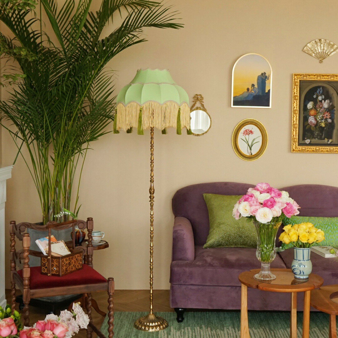 FL88銅フロアスタンド スタンドライト フロアライト 照明器具 間接照明 北欧モダン 姫系、フェミニンフロアライトA/FL88個口数：1 （?40Wまで対応）E26白熱球、電球型蛍光灯、LED電球使用可能使用電球：1個（※電球は付属してお...