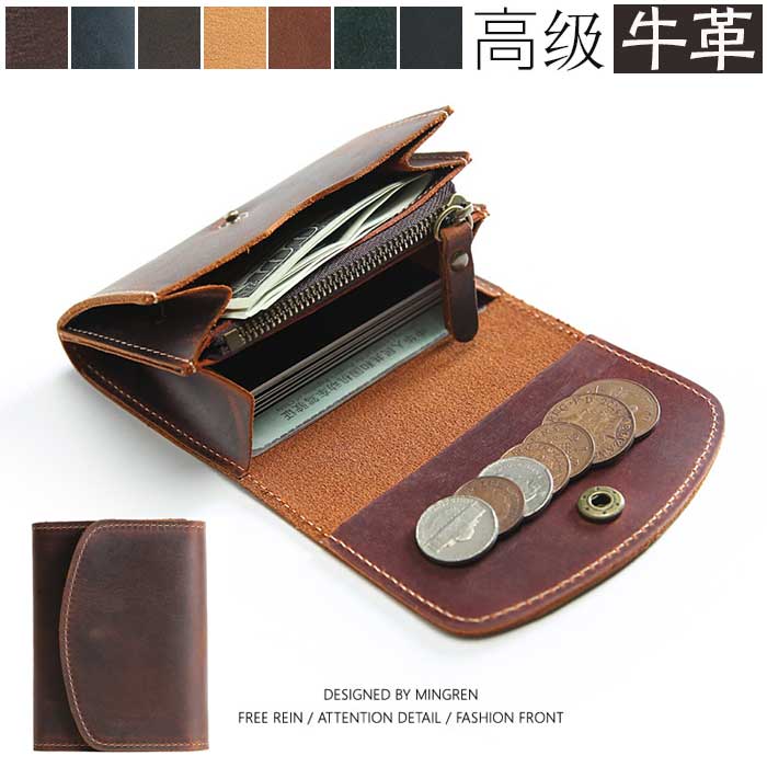 サイズ：縦10.2cm×横9cm×厚さ2.5cm素材：本革(牛革)※素材の注意書き：お使いのモニターの発色具合によって、実際のものと色が異なる場合がございます。※サイズはメジャーによるメーカー平置き実寸サイズです。若干の誤差はご了承ください...