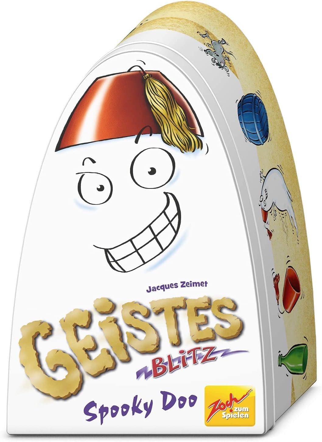 • プレイ人数：2-8人 • 作者： Jacques Zeimet • 日本語説明書は付属していません。