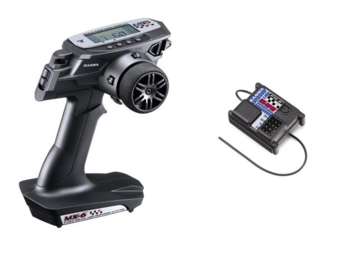 • 入門に最適な3チャンネルプロポセット。セット内容:送信機と防水仕様受信機セット。