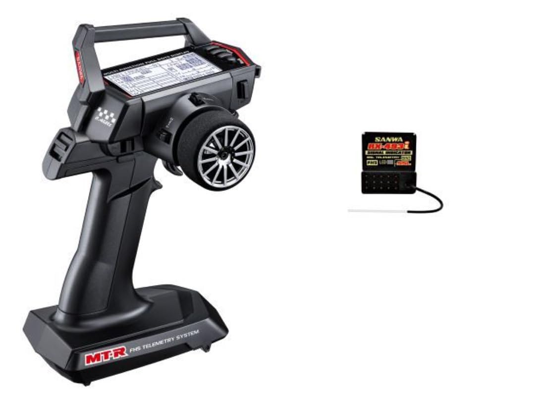 • ミドルクラス (エントリーレベル)の4チャンネルプロポセット。セット内容:送信機、アンテナリードタイプ受信機セット。