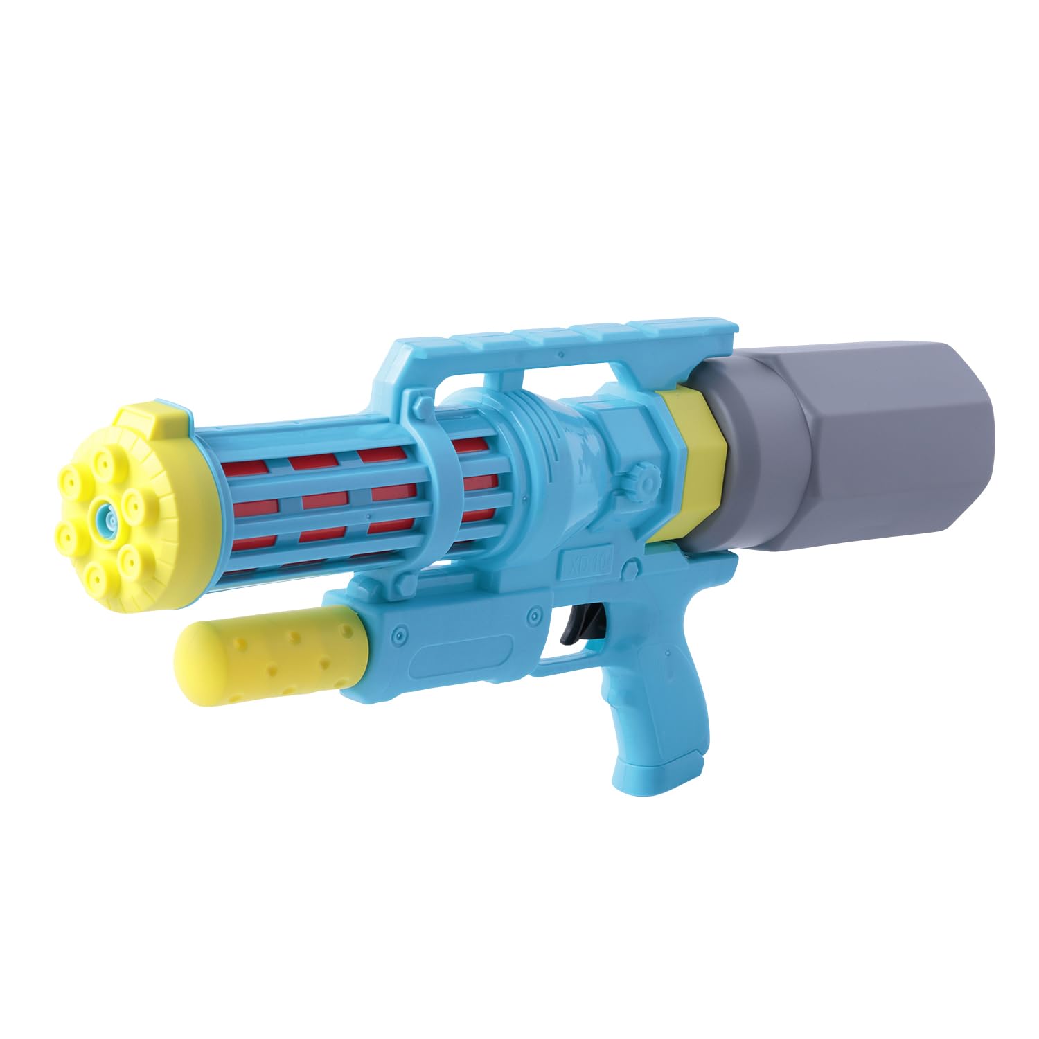 • ポンプアクションタイプのウォーターガン! • タンク容量: 約650CC • 射程距離: 約6～8m • 対象年齢:8歳以上 • ST取得あり