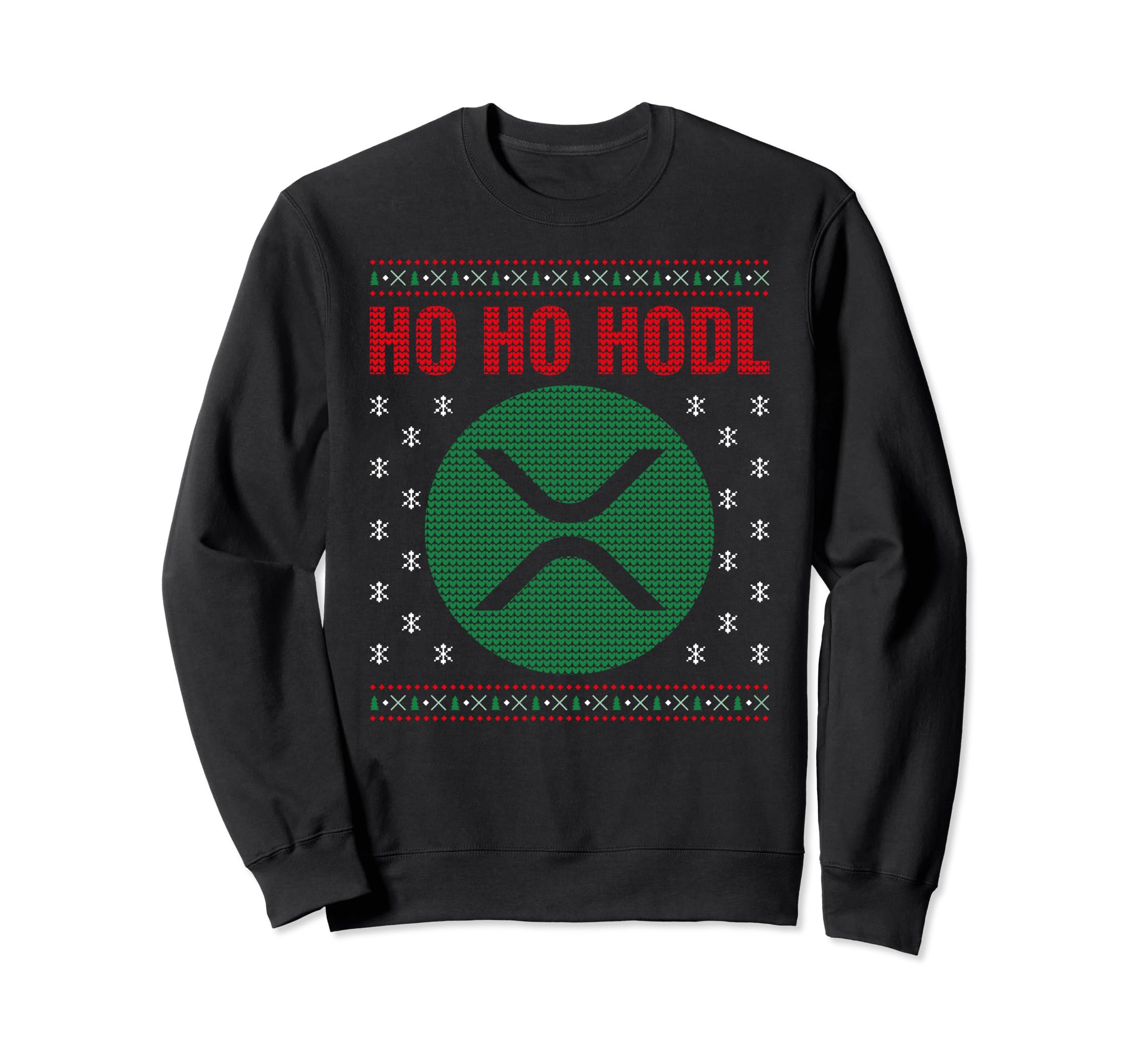 • This funny Ho Ho Hodl XRP Ripple Ugly Christmas Sweater gift idea is the perfect xmas or holiday party outfit for ever...