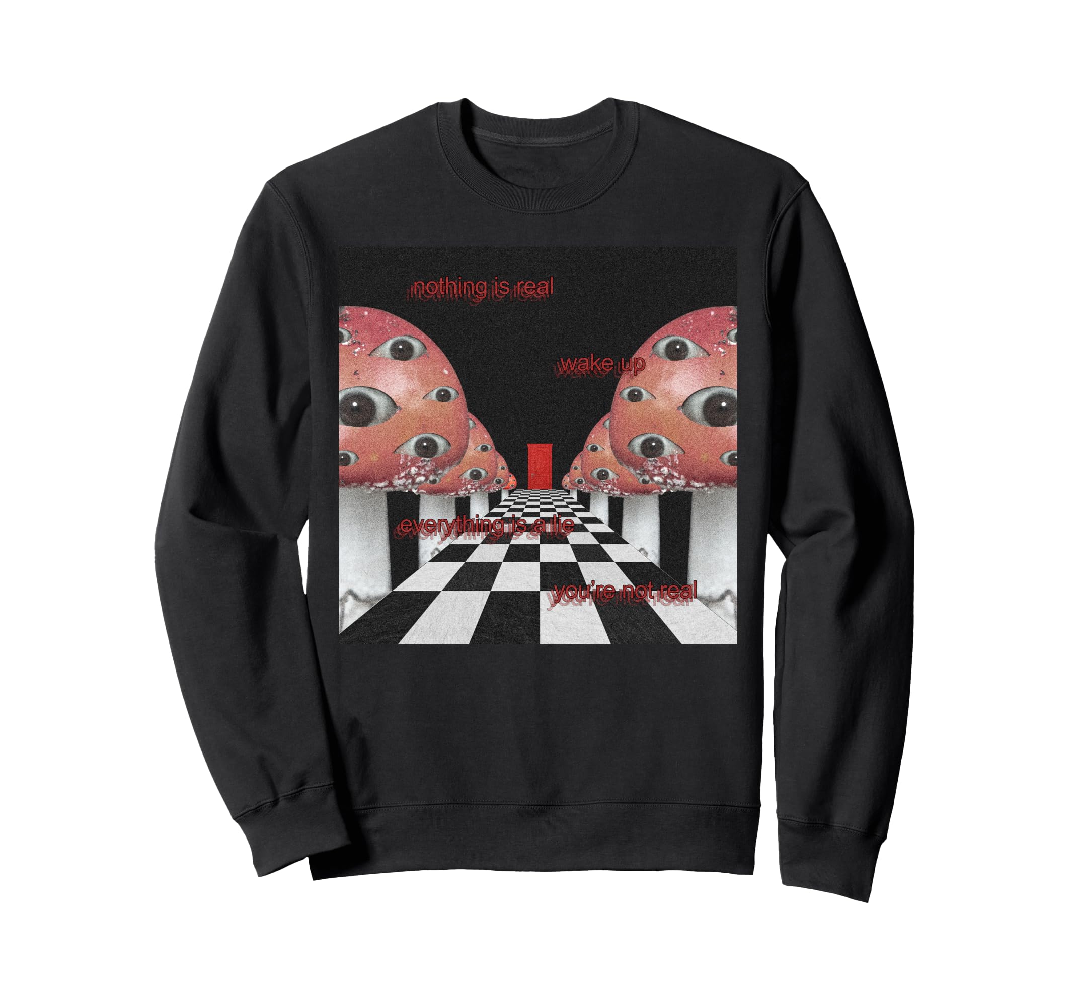 • Weirdcore aesthetic human eyed mushroom fungi spores shrooms strange cottagecore aesthetic mori kei inspired as a cree...