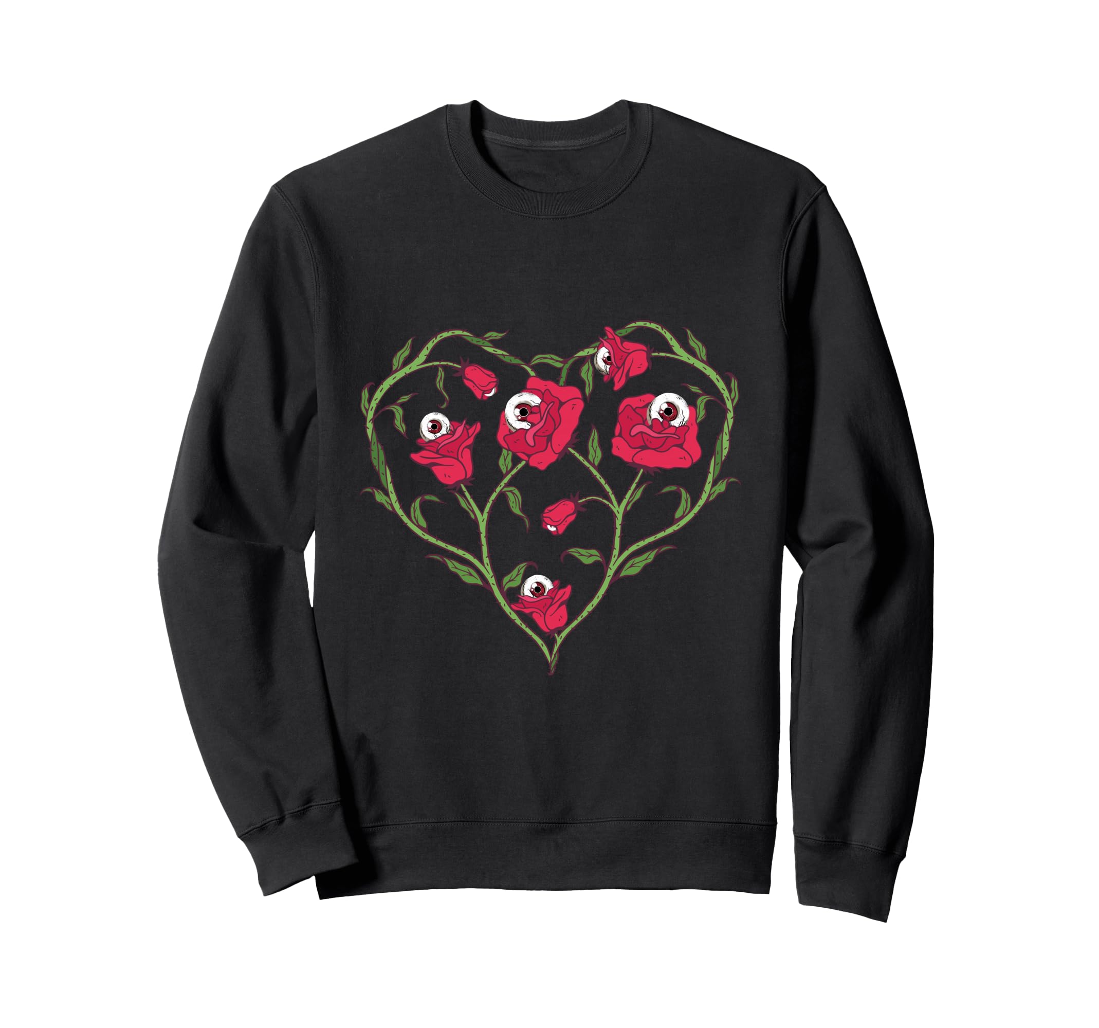 • Weirdcore aesthetic style of a strange red roses flower eyeballs in a heart shape form odd core inspired for those who...