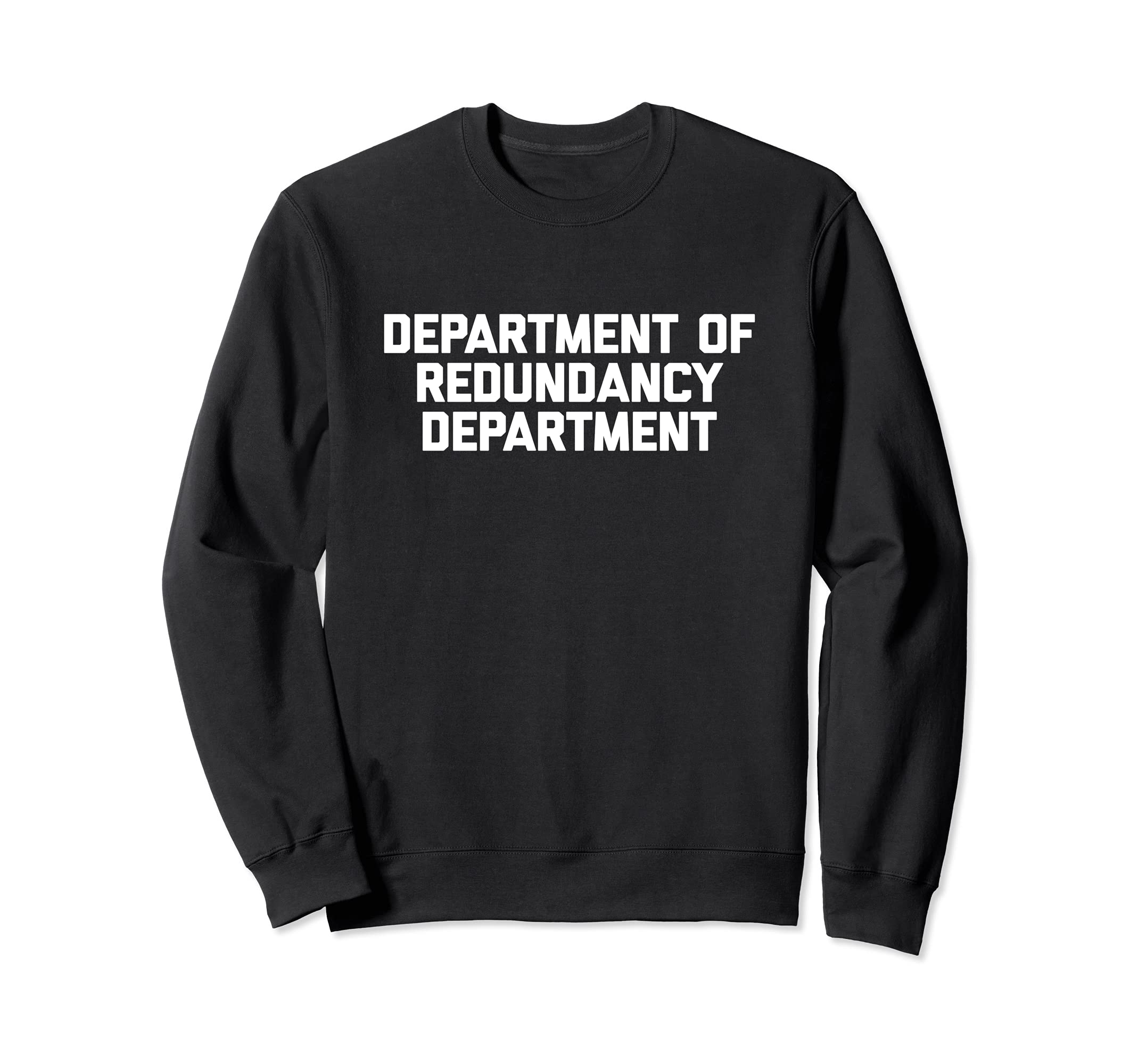 • ファニーワークシャツ:Department Of Redundancy Department Tシャツ 面白いことわざ皮肉なオフィスTシャツ ジョブTシャツ 仕事 Tシャツ ノベルティ ユーモア キュート クール • ファニーワークTシ...