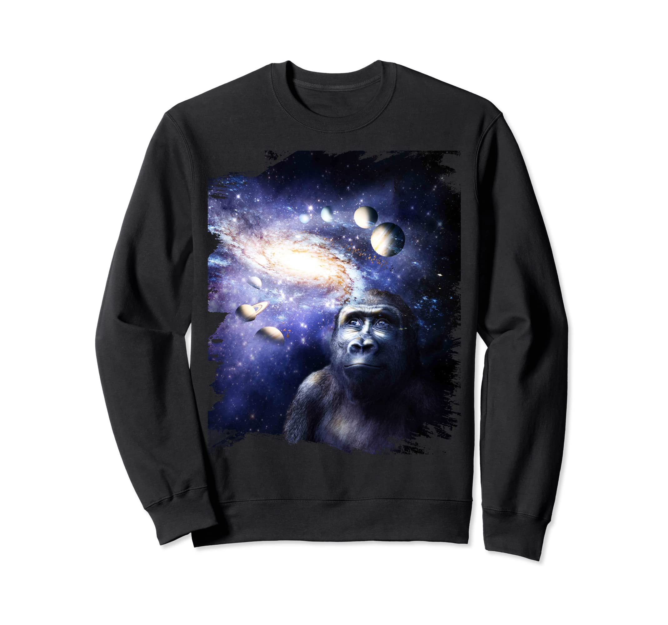 • エイプ ゴリラ 視線 太陽空間 ギャラクシー