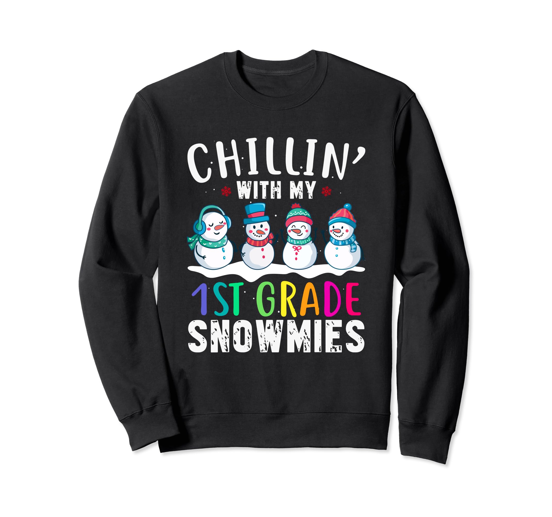 • Christmas is the time for give and what better way than this funny chillin' with my first grade snowmies featuring ice...