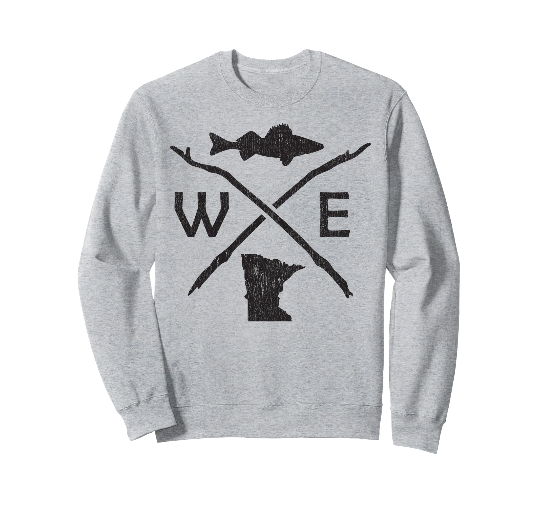 • 北国のアウトドア釣り愛好家は、このソーガーやウォールアイフィッシングギフトを気に入るでしょう。 • この釣りギフトアクセサリーは、ウォールアイ、ミネソタ州、東洋と西部のシンボルとスティックが分かれていることを示しています。