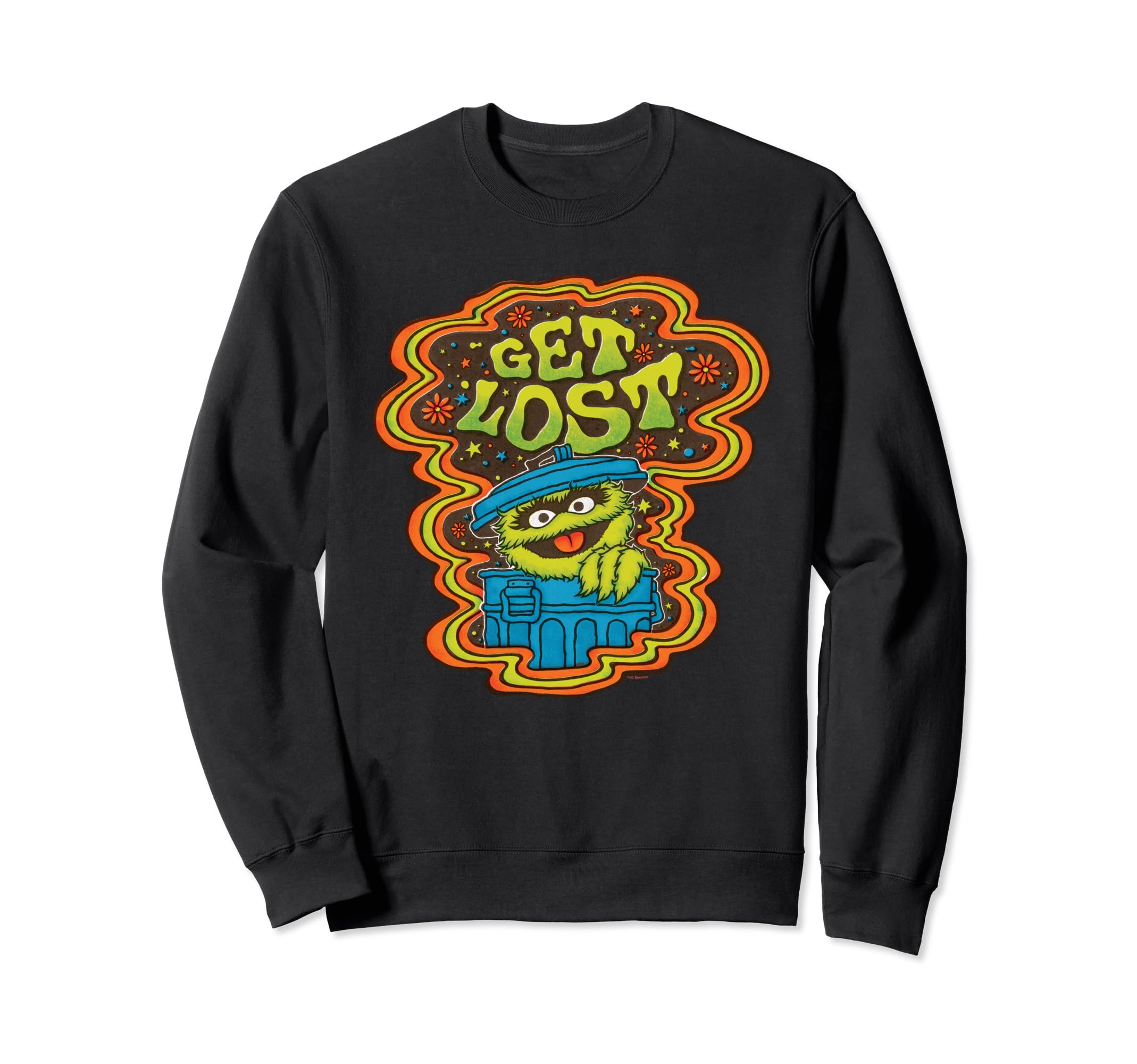 • Sesame Street Psychedelic Oscar The Grouch Get Lost is 100% authentic, officially licensed Sesame Street merchandise! ...