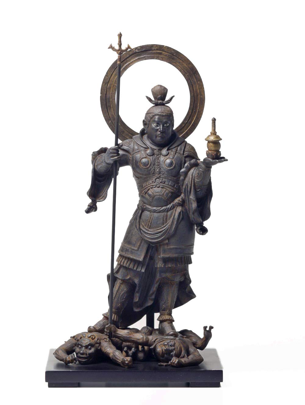 • シリーズ/TanaCOCORO[掌]　約20cm 手のひらサイズに凝縮された本格志向のクオリティ • 本体サイズ/約205(H)×110(W)×82(D)mm 380g　素材/ポリストーン • ◆製品内容/本体（台座一体）　光背 • ご...
