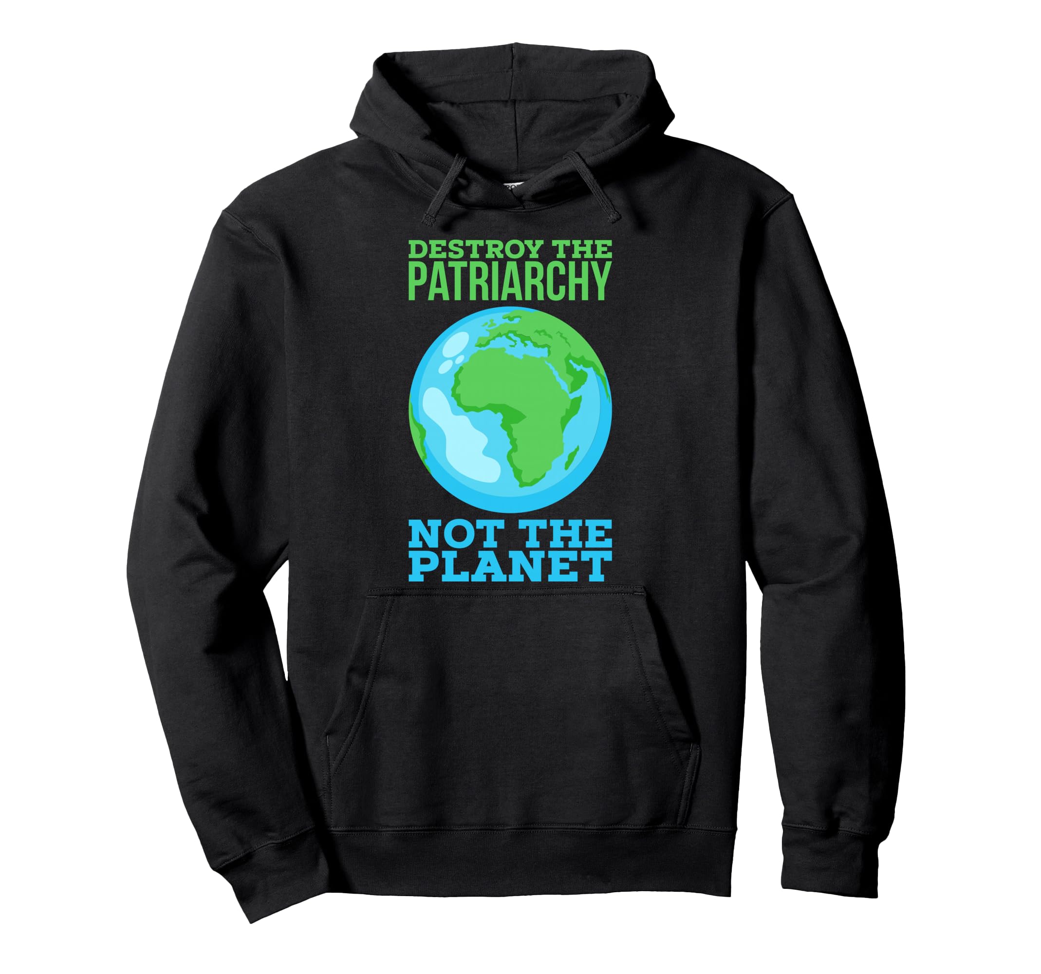 • Destroy the Patriarchy Not The Planet（家父長制を壊すな、地球を壊すな • "Destroy the Patriarchy Not The Planet "と書かれたアースデイとフェミニズムのシャツ