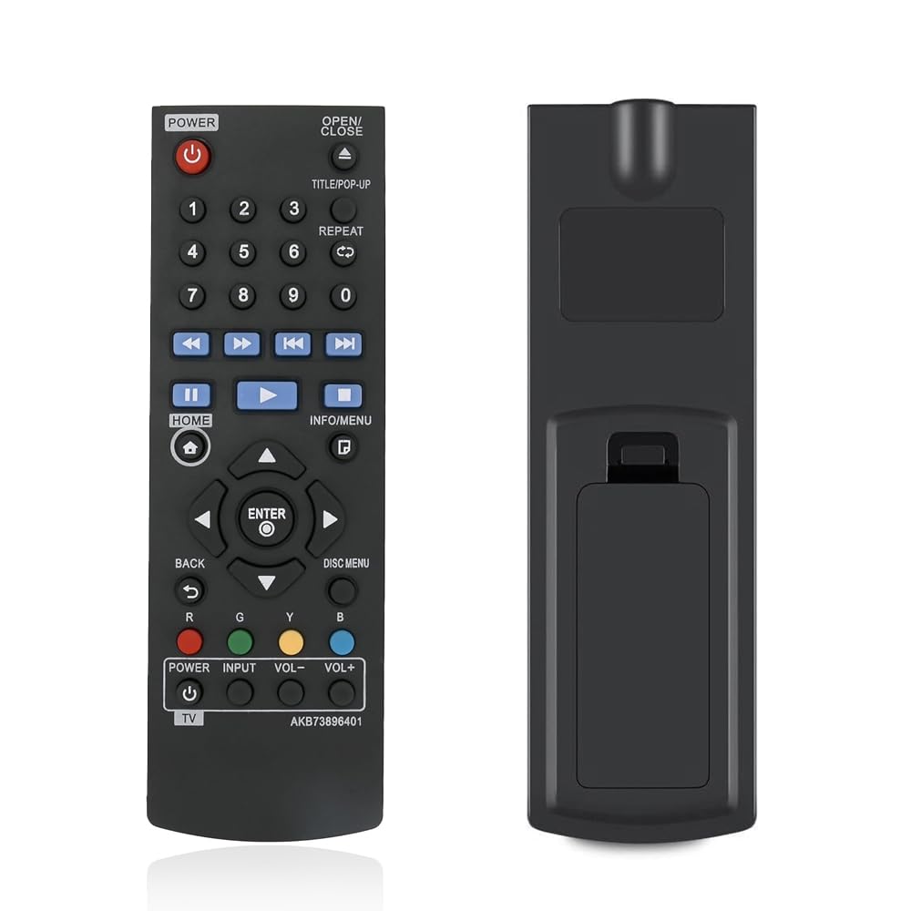 • 【製品名】 LG Blu-ray Disc DVDプレーヤー用 新型リモコン AKB73896401 (交換用) • 【対応モデル】 BP135 BP135W BP135WN BP135W-N BP145 BP155 BP165 BP1...