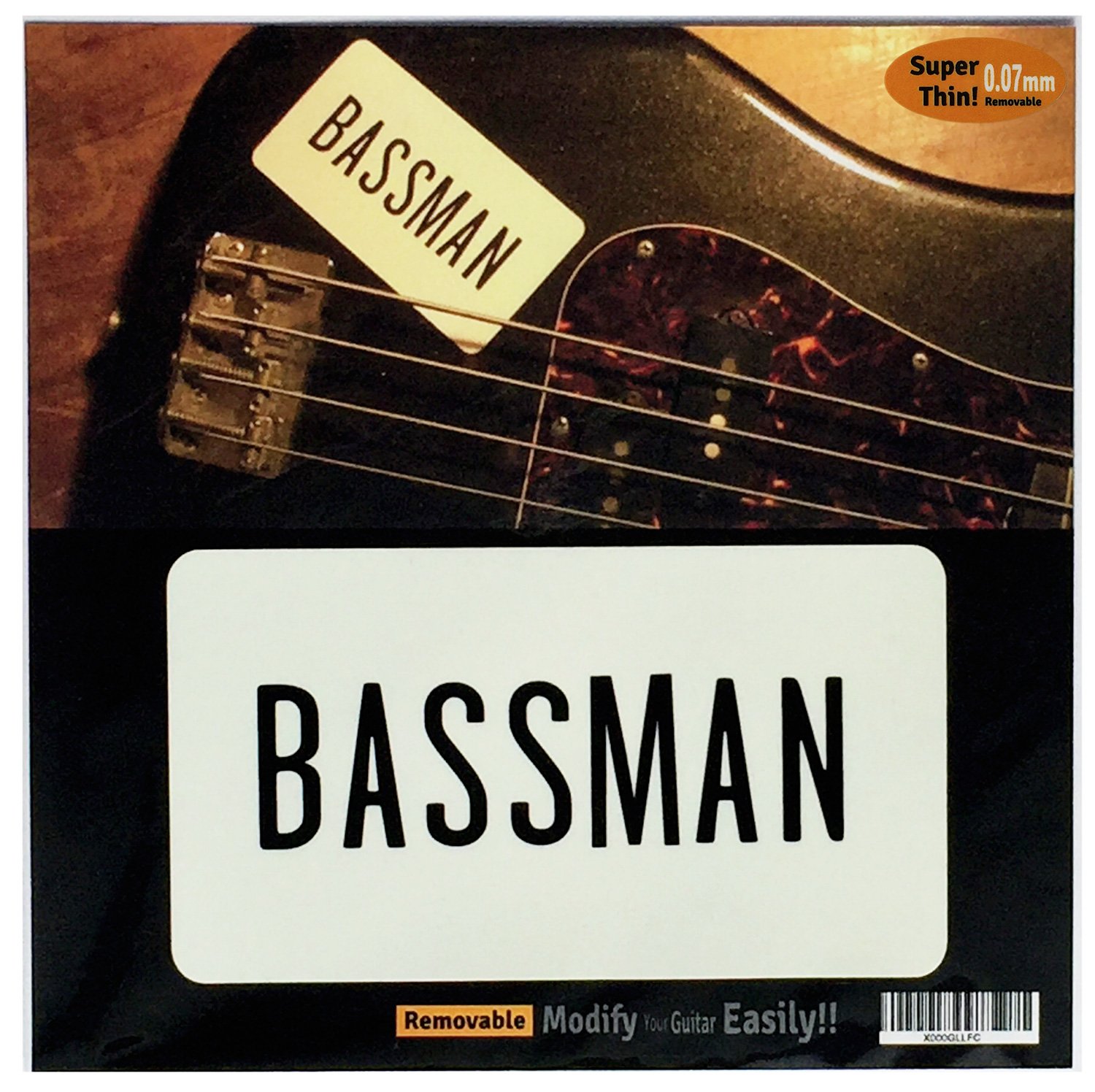 • ギタリスト&ベーシスト達のステッカー。貼り方説明書付 • 簡単に楽器をカスタマイズ • 1963年製のヘフナーのバイオリンベースのステッカーを再現 • 書体、サイズなど出来る限り、色々な資料から再現 • 材質:PET(ラミネート加工)強...